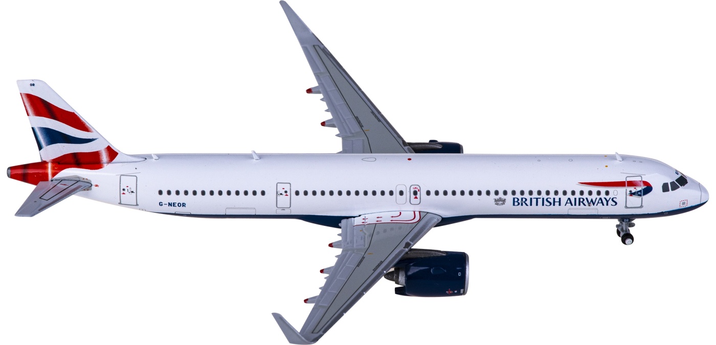 GJBAW2115 British Airways 英国航空 Airbus A321neo G-NEOR Geminijets 1:400 -飞机模型世界