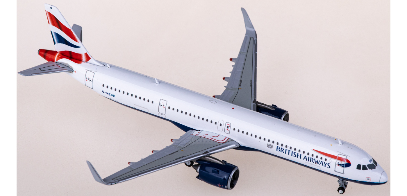 GJBAW2115 British Airways 英国航空 Airbus A321neo G-NEOR Geminijets 1:400 -飞机模型世界