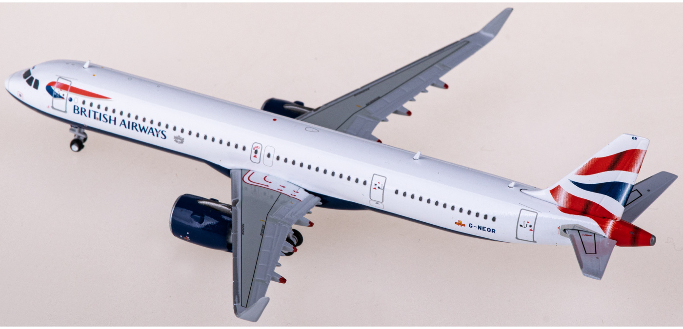 GJBAW2115 British Airways 英国航空 Airbus A321neo G-NEOR Geminijets 1:400 -飞机模型世界
