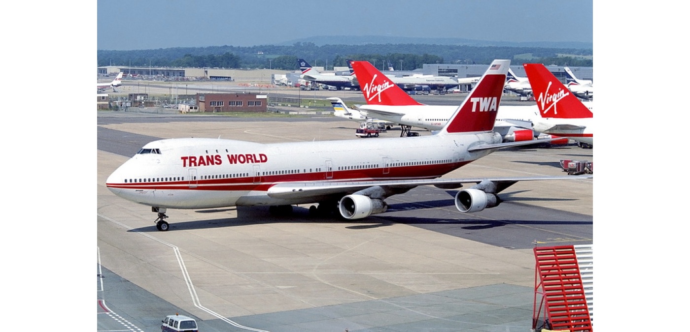 PH04568 TWA 环球航空 Boeing 747-100 N93119 Phoenix 1:400 -飞机模型世界