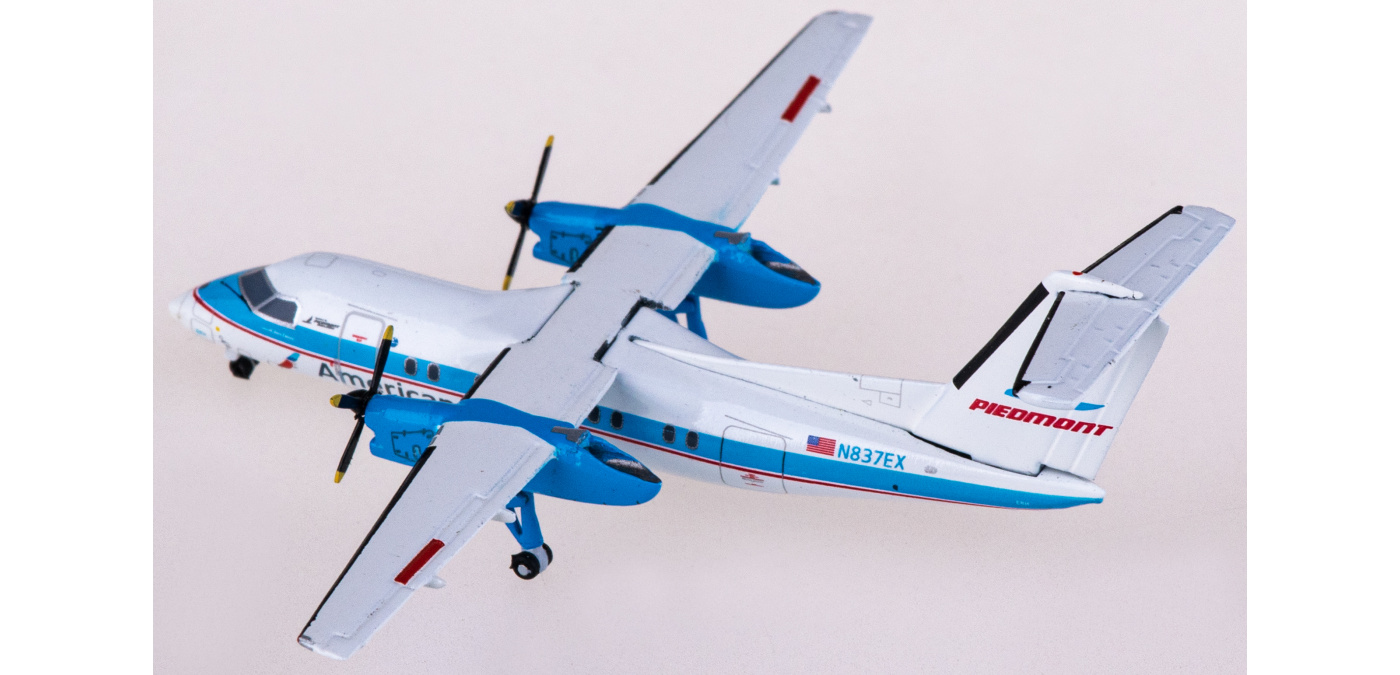 GJAAL1614 American Airlines 美国航空 Bombardier Dash 8 Q100 N837EX ...