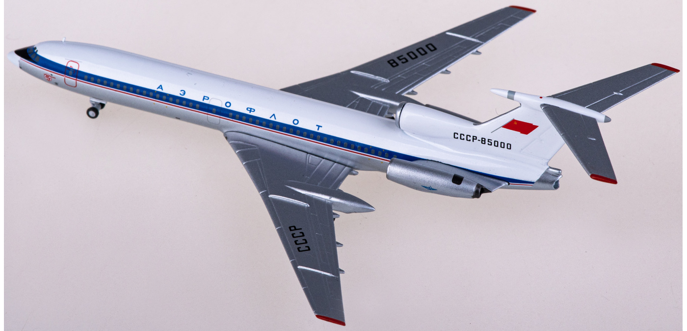 NG54016 Aeroflot 俄罗斯航空 Tupolev Tu-154 CCCP-85000 NGmodels 1:400 -飞机模型世界