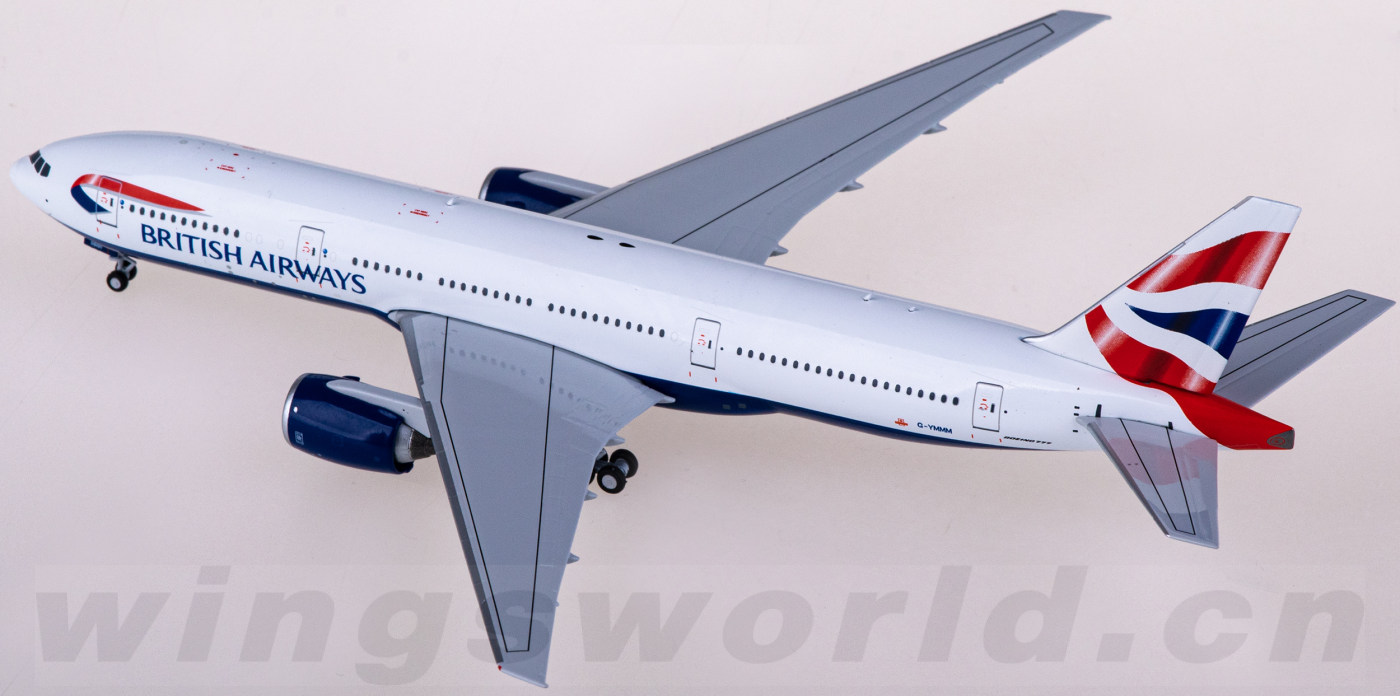 NG72033 British Airways 英国航空 Boeing 777-200ER G-YMMM NGmodels 1:400 -飞机模型世界