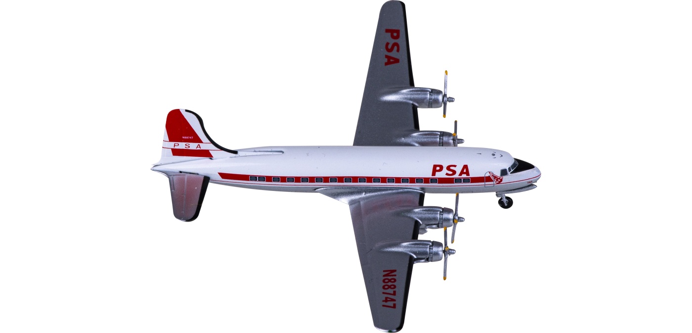 AC411322 PSA Douglas DC-4 N88747 AeroClassics 1:400 -飞机模型世界