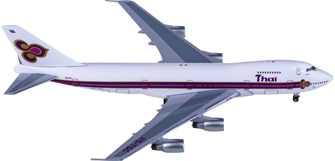 BBX41666 Thai Airways 泰国国际航空 Boeing 747-200 HS-TGC AeroClassics 1:400 -飞机模型世界