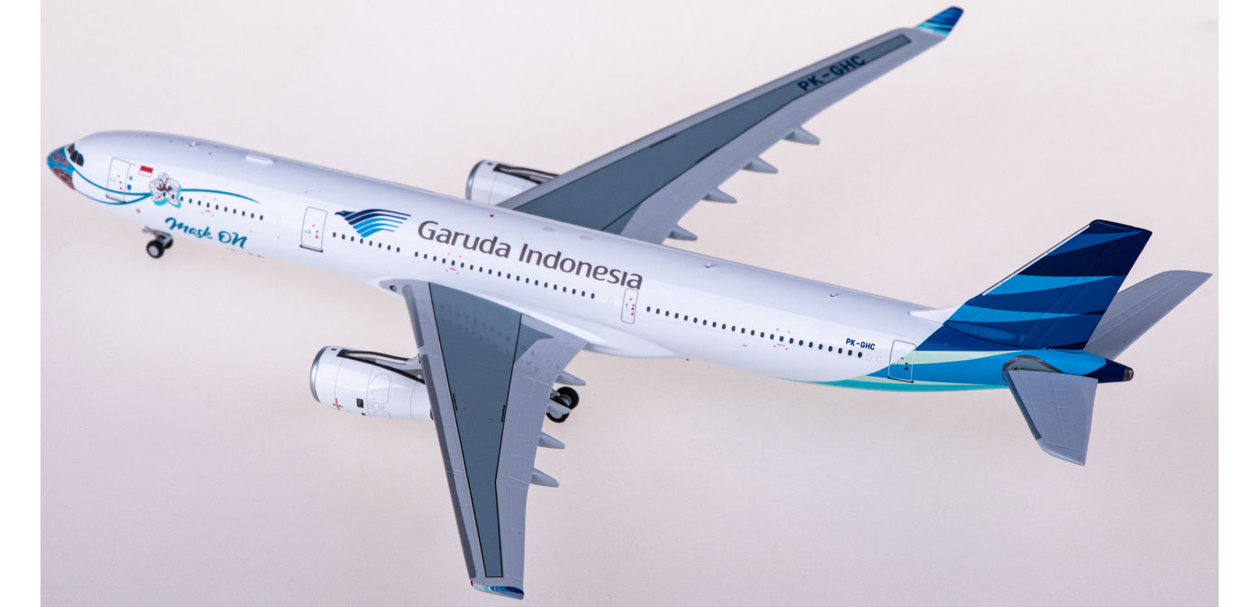 NG62055 Garuda Indonesia 印度尼西亚鹰航 Airbus A330-300 PK-GHC NGmodels 1:400 -飞机模型世界