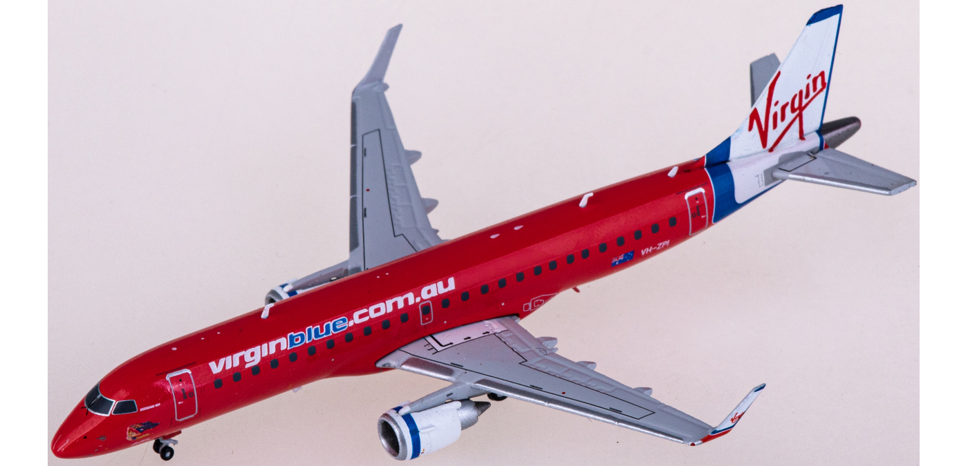 XX40126 Virgin Blue Embraer ERJ-190AR VH-ZPI JC Wings 1:400 -飞机模型世界