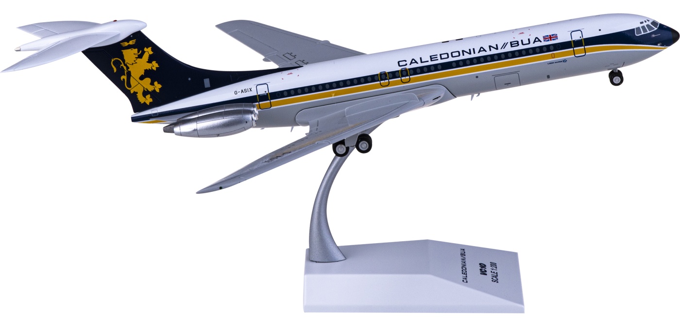 LH2383 Caledonian Airways 英国金狮航空 Vickers VC10 G-ASIX JC Wings 1:200 -飞机模型世界