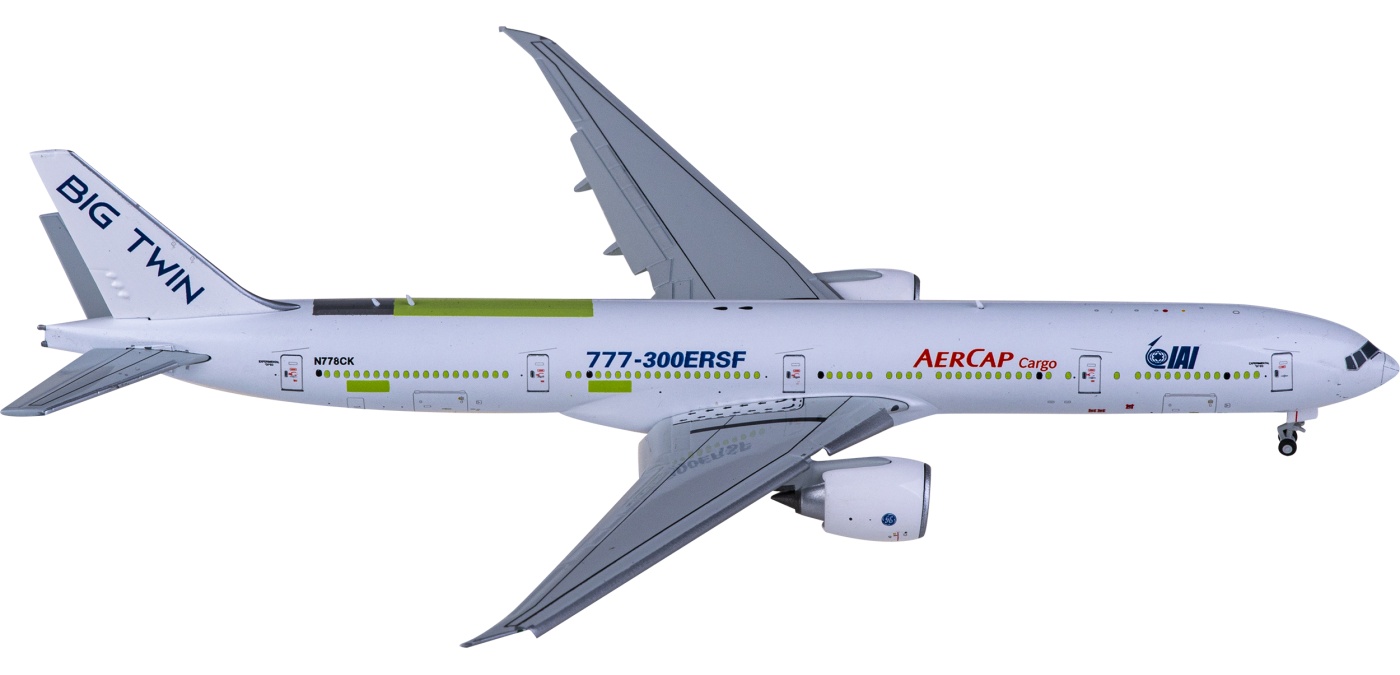 LH4339A Kalitta Air 卡利塔航空 Boeing 777-300ER N778CK 襟翼放下版 JC Wings 1:400 ...