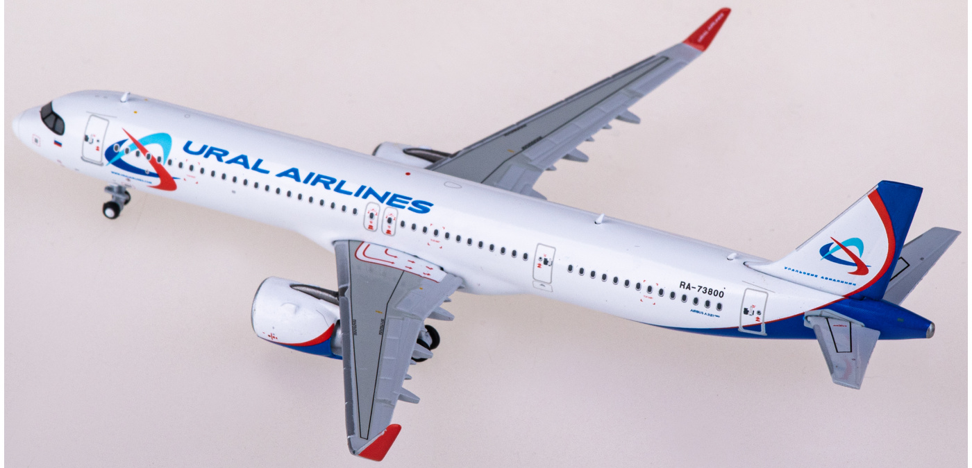 GJSVR2195 Ural Airlines 乌拉尔航空 Airbus A321 RA-73800 Geminijets 1:400 -飞机模型世界