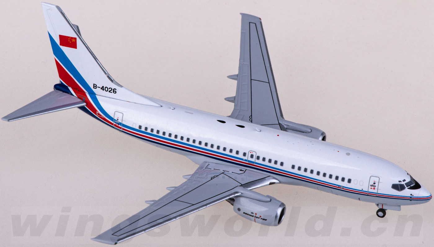 NG77040 PLAAF 中国空军 Boeing 737-700 B-4026 NGmodels 1:400 -飞机模型世界