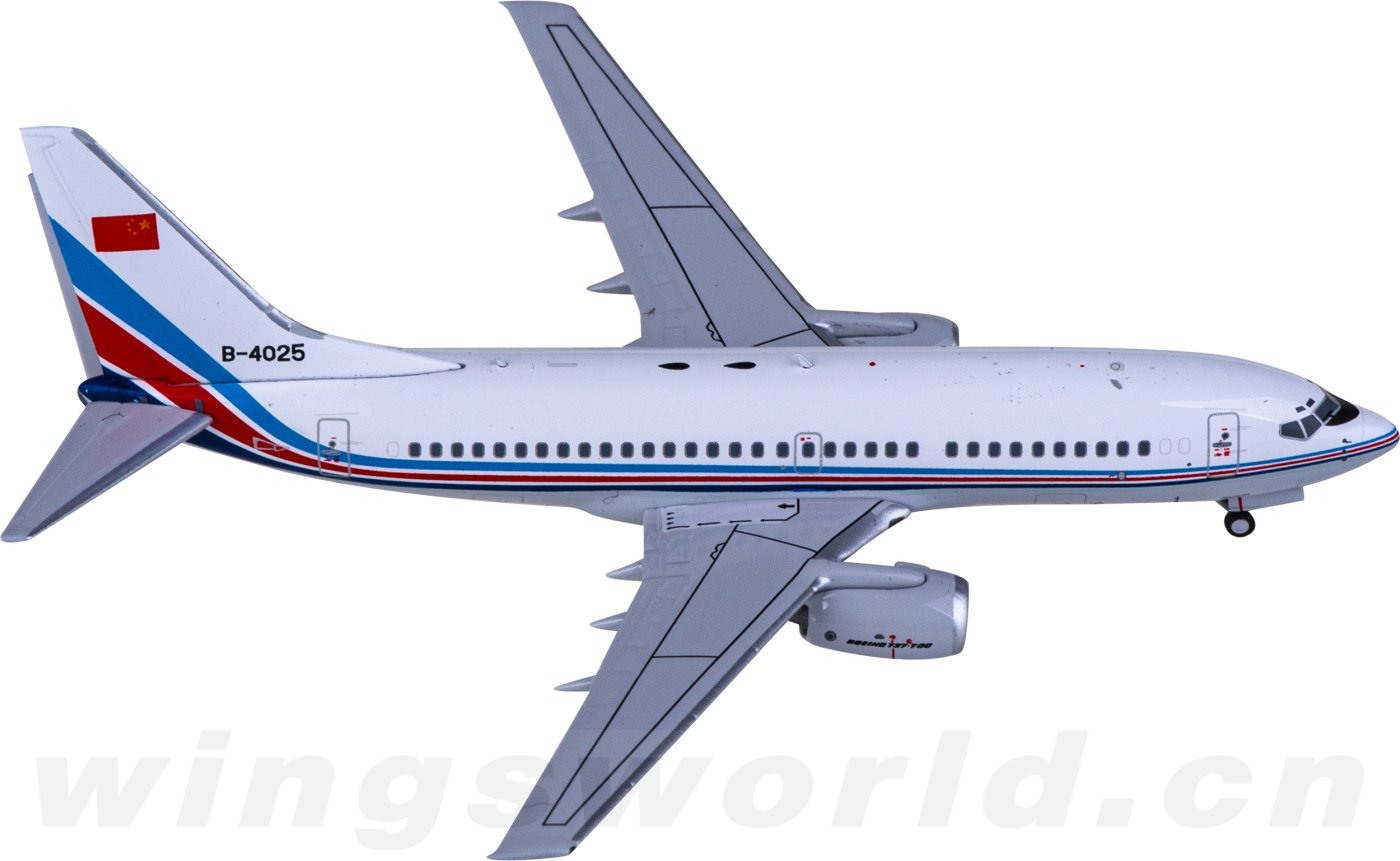 NG77039 PLAAF 中国空军 Boeing 737-700 B-4025 NGmodels 1:400 -飞机模型世界