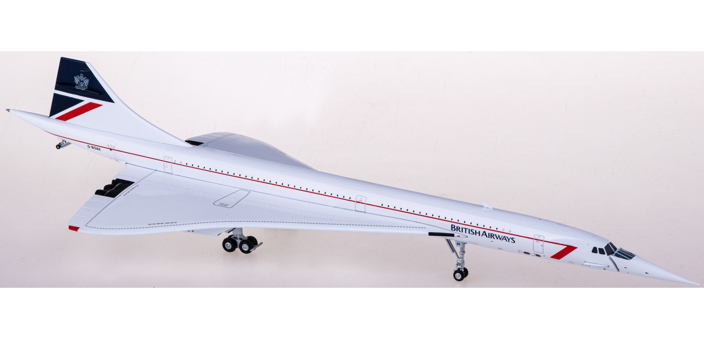 EW2COR003 British Airways 英国航空 Concorde G-BOAE JC Wings 1:200 -飞机模型世界