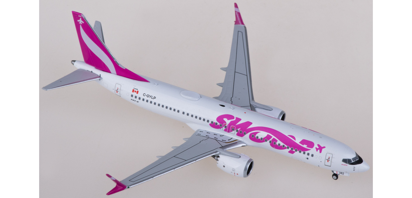 NG88023 Swoop Airlines Boeing 737 MAX 8 C-GYLP NGmodels 1:400 -飞机模型世界