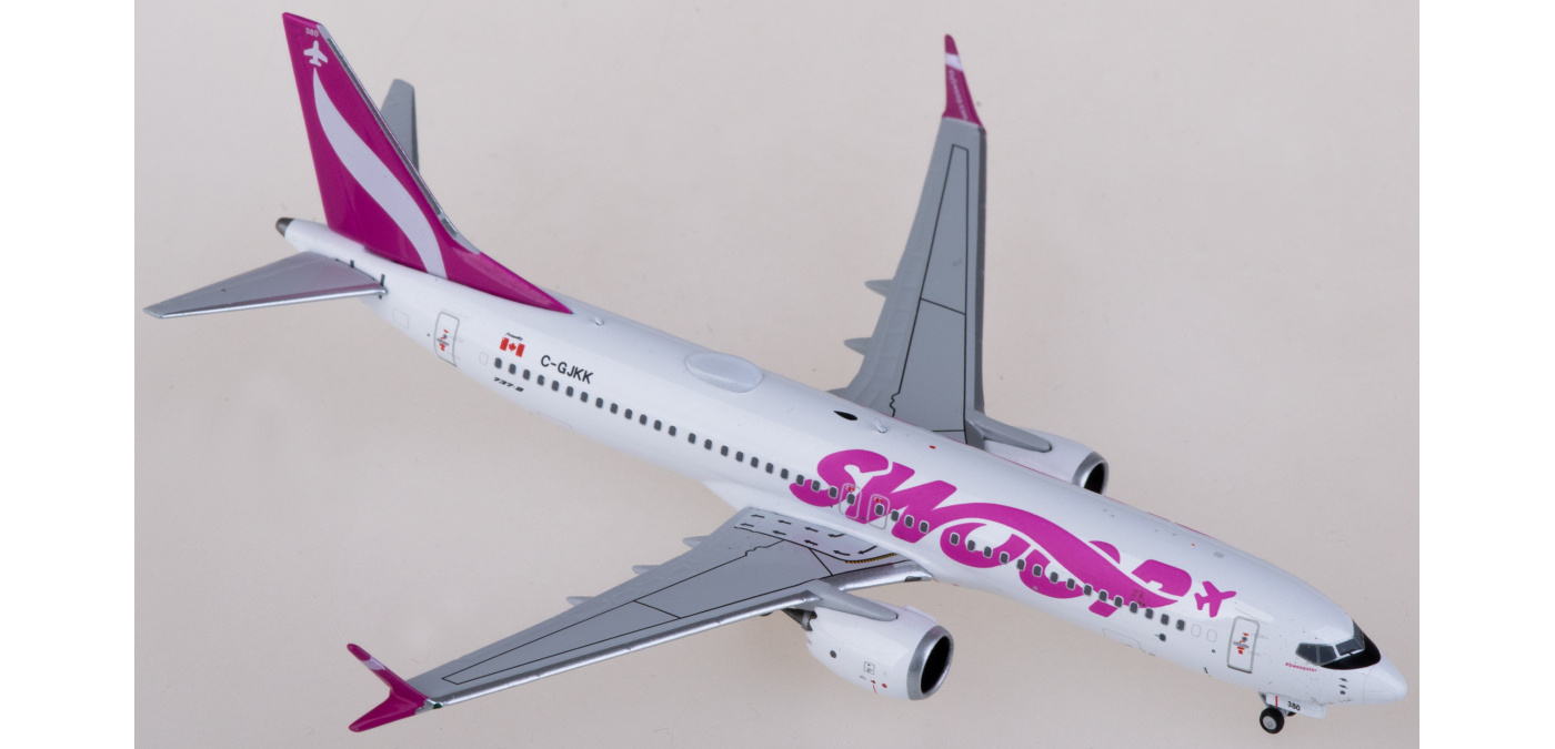NG88021 Swoop Airlines Boeing 737 MAX 8 C-GJKK NGmodels 1:400 -飞机模型世界