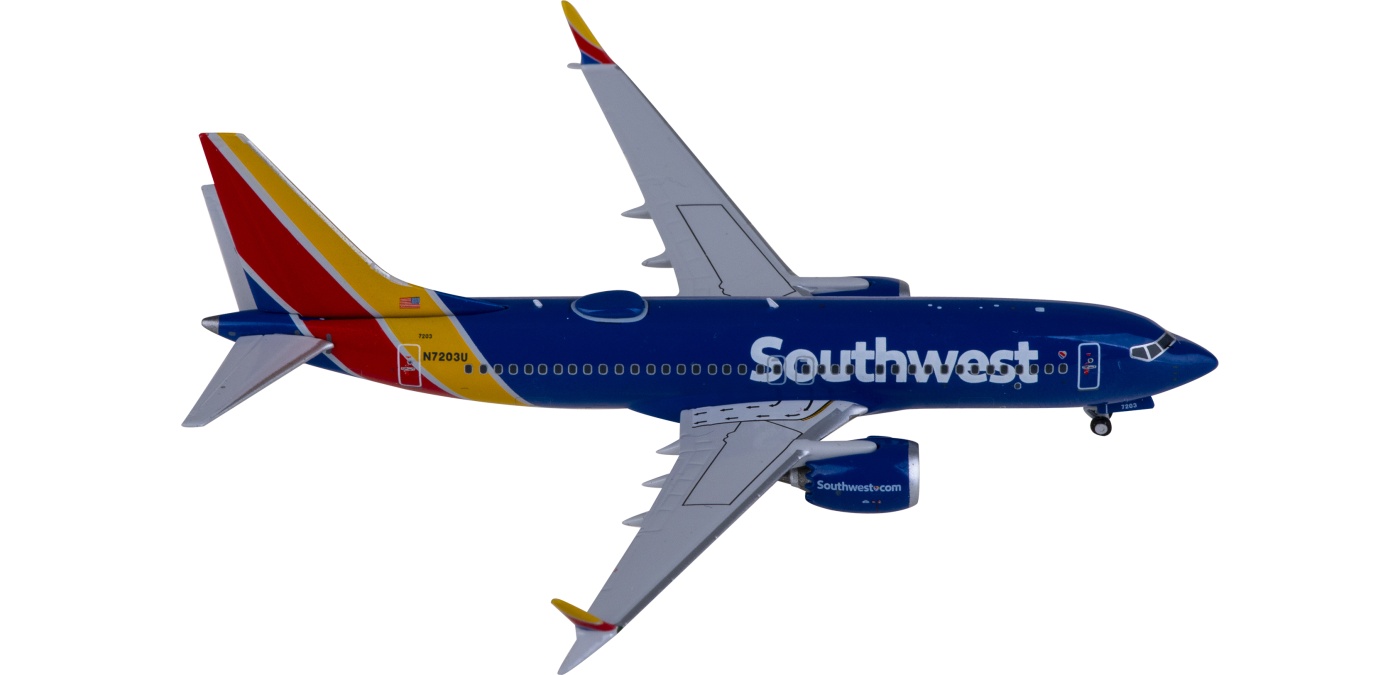 NG87001 Southwest Airlines 美国西南航空 Boeing 737 MAX 7 N7203U NGmodels 1: ...