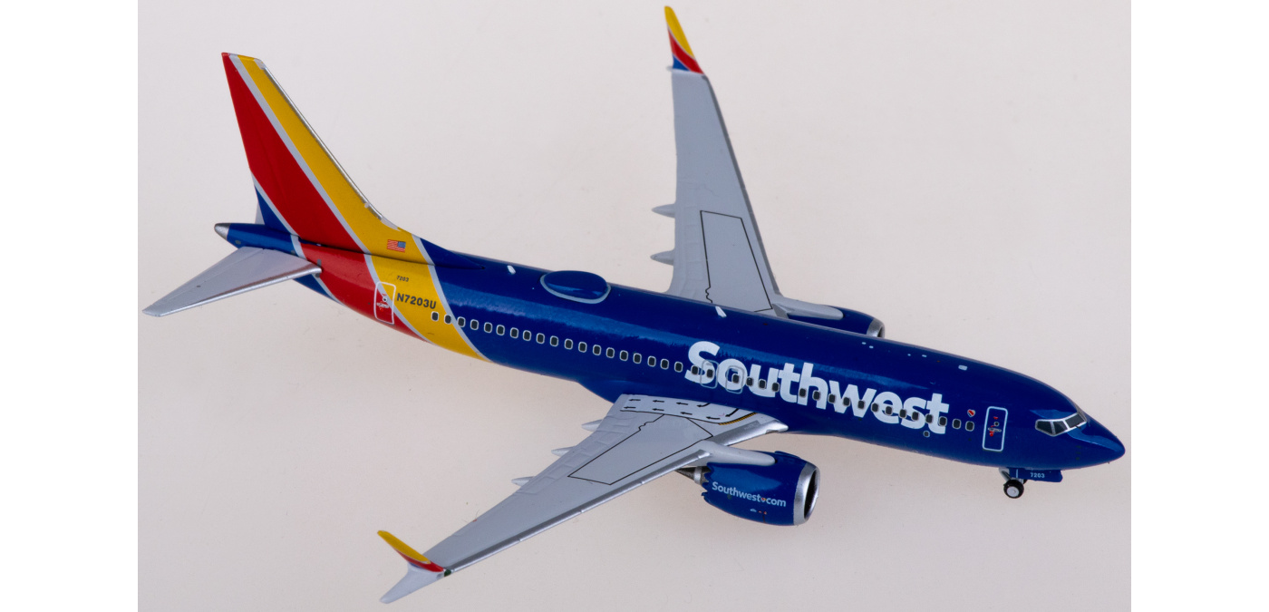 NG87001 Southwest Airlines 美国西南航空 Boeing 737 MAX 7 N7203U NGmodels 1: ...