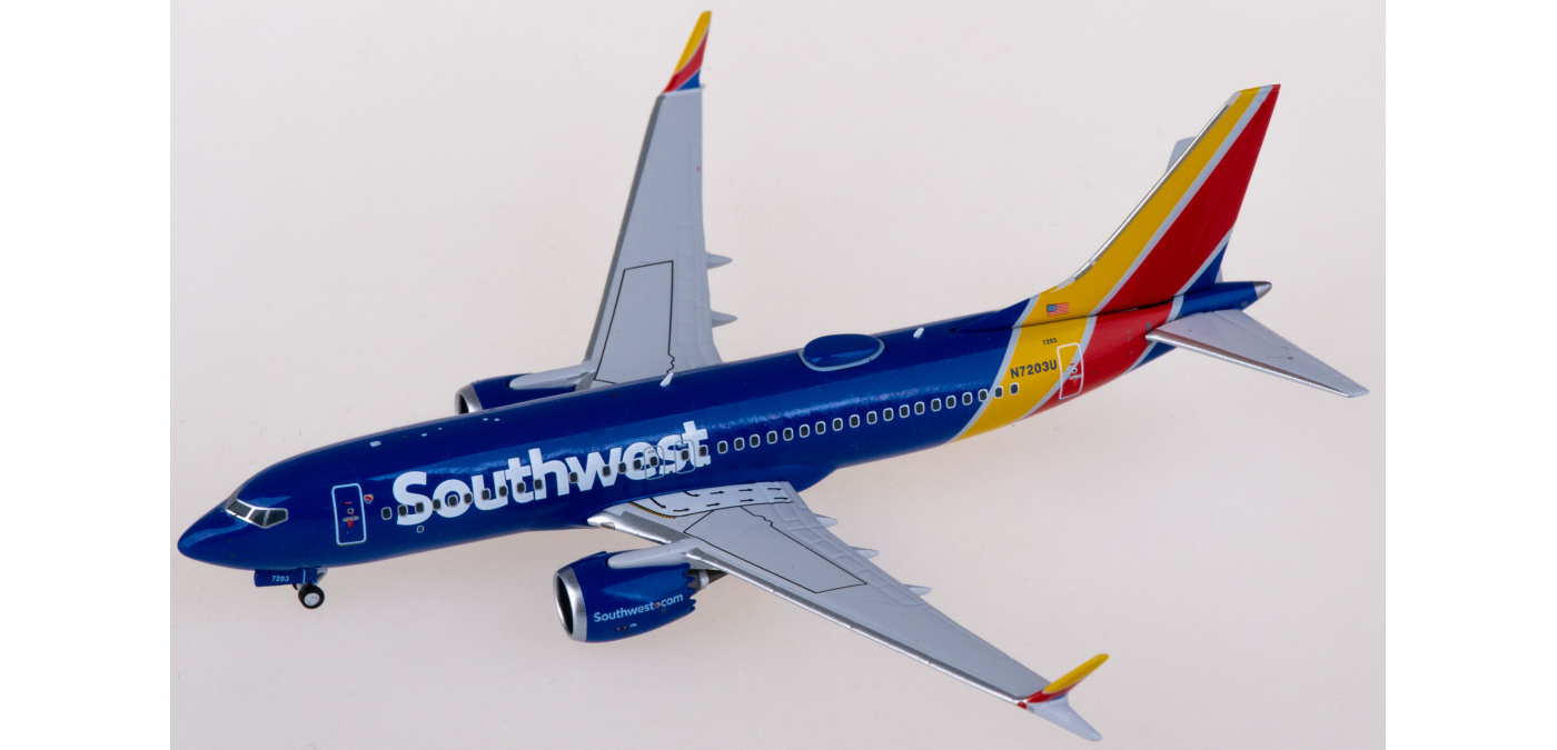 NG87001 Southwest Airlines 美国西南航空 Boeing 737 MAX 7 N7203U NGmodels 1: ...