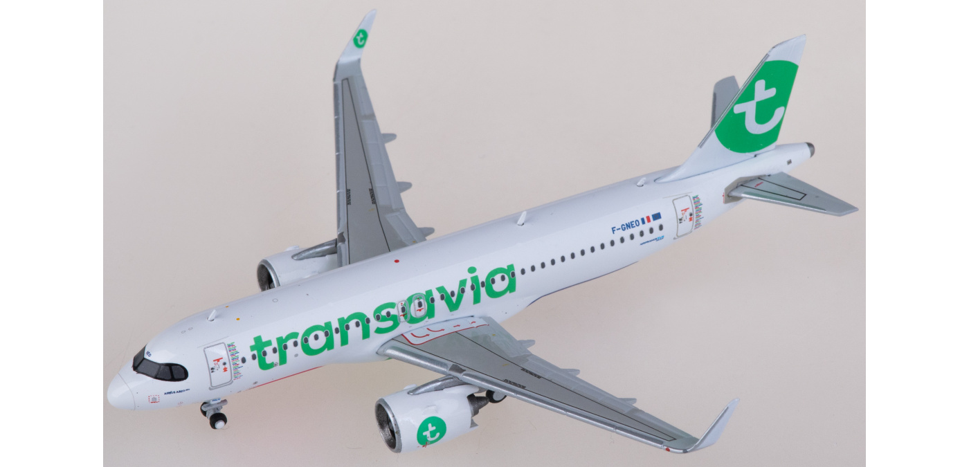 GJTRA2249 Transavia 泛航航空 Airbus A320neo F-GNEO Geminijets 1:400 -飞机模型世界