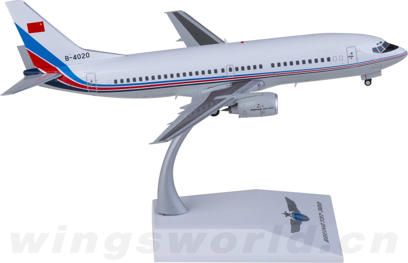 P-200-B-4020 PLAAF 中国空军 Boeing 737-300 B-4020 Patriot 1:200 -飞机模型世界