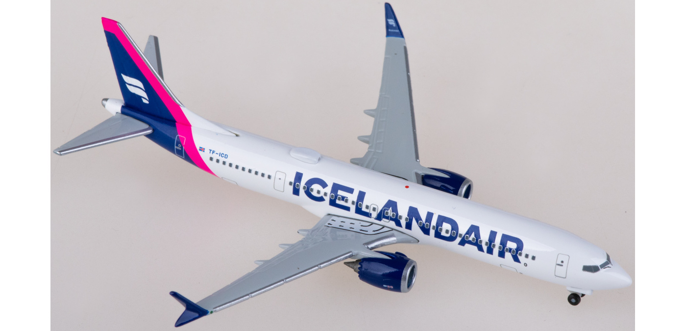 537476 Icelandair 冰岛航空 Boeing 737 MAX 9 TF-ICD Herpa 1:500 -飞机模型世界