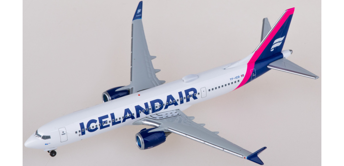 537476 Icelandair 冰岛航空 Boeing 737 MAX 9 TF-ICD Herpa 1:500 -飞机模型世界