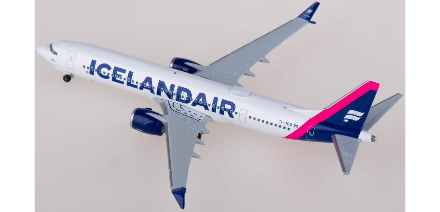 537476 Icelandair 冰岛航空 Boeing 737 MAX 9 TF-ICD Herpa 1:500 -飞机模型世界