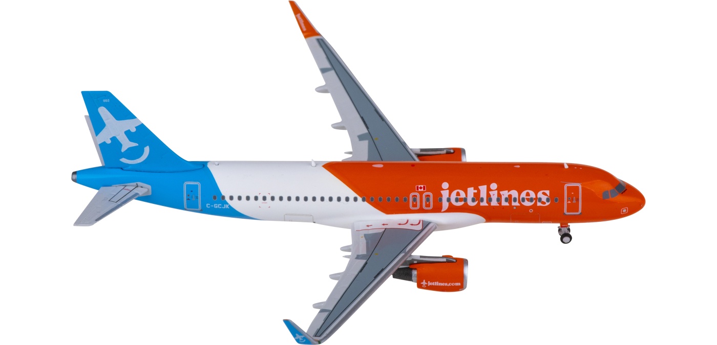 C0027 Canada Jetlines Airbus A320 C-GCJK C Model 1:400 -飞机模型世界