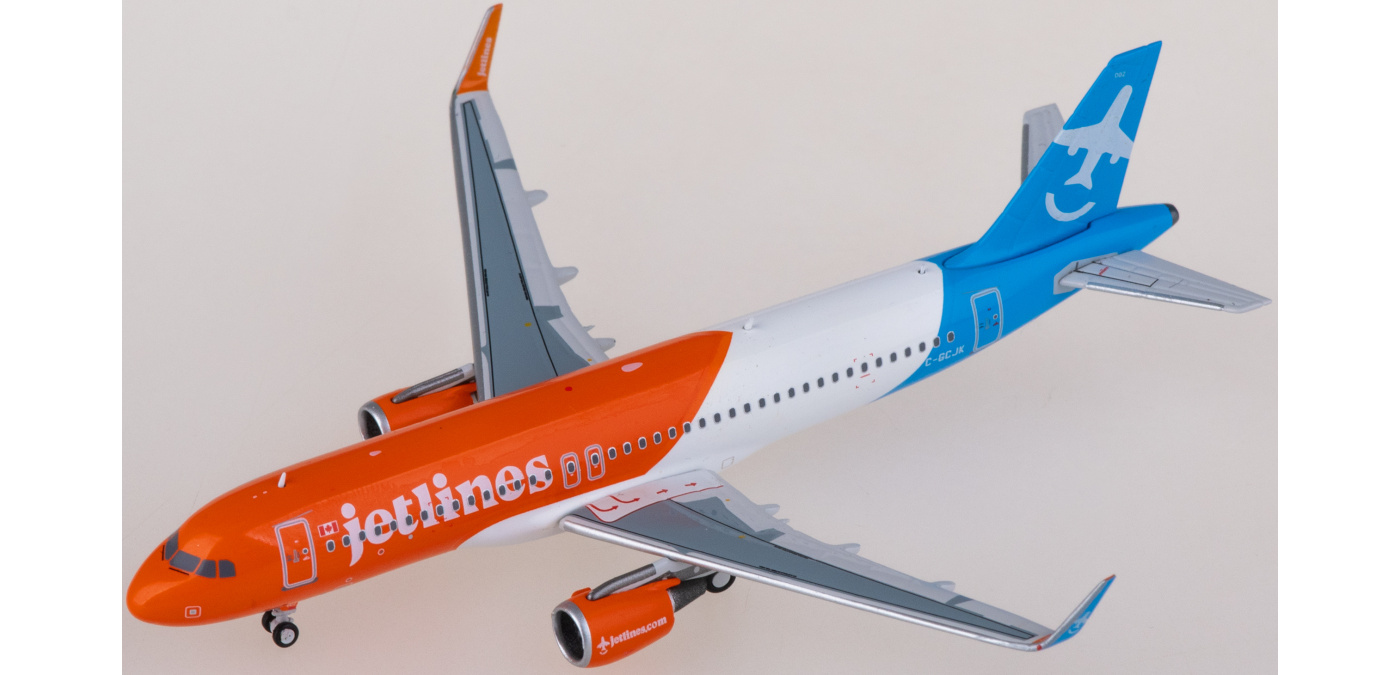 C0027 Canada Jetlines Airbus A320 C-GCJK C Model 1:400 -飞机模型世界