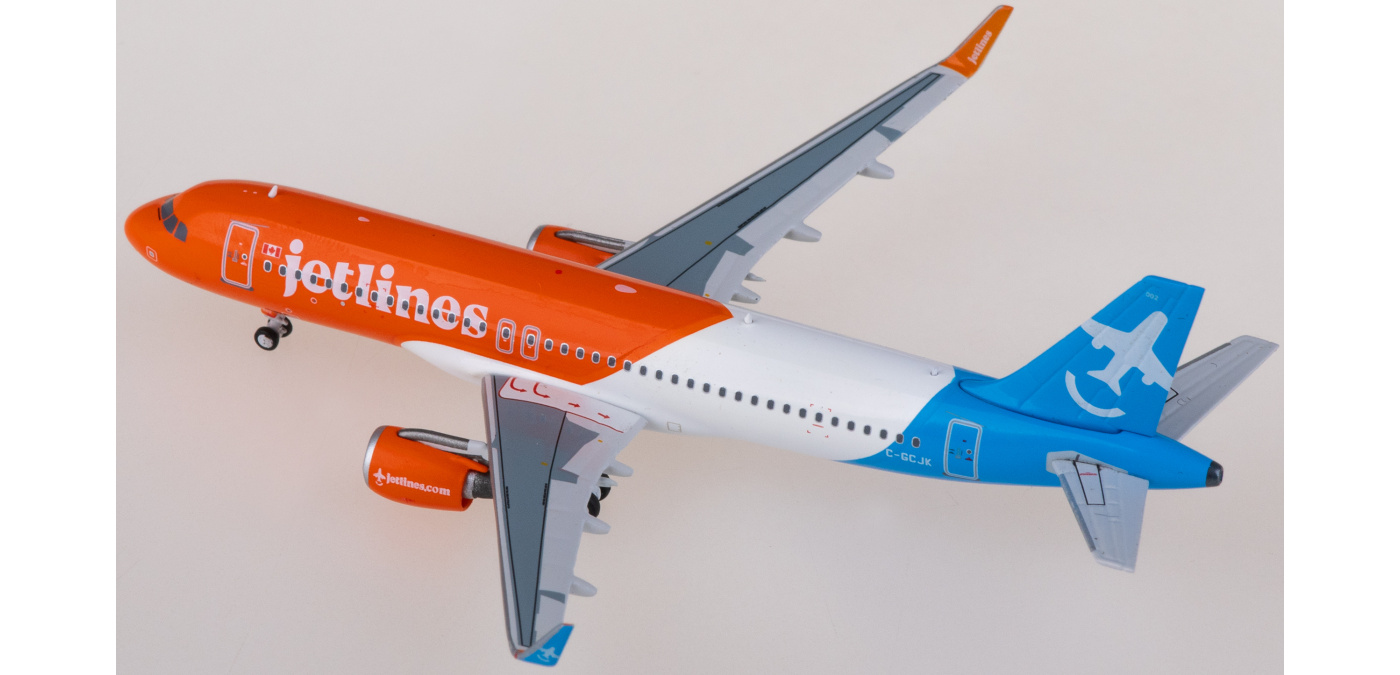 C0027 Canada Jetlines Airbus A320 C-GCJK C Model 1:400 -飞机模型世界