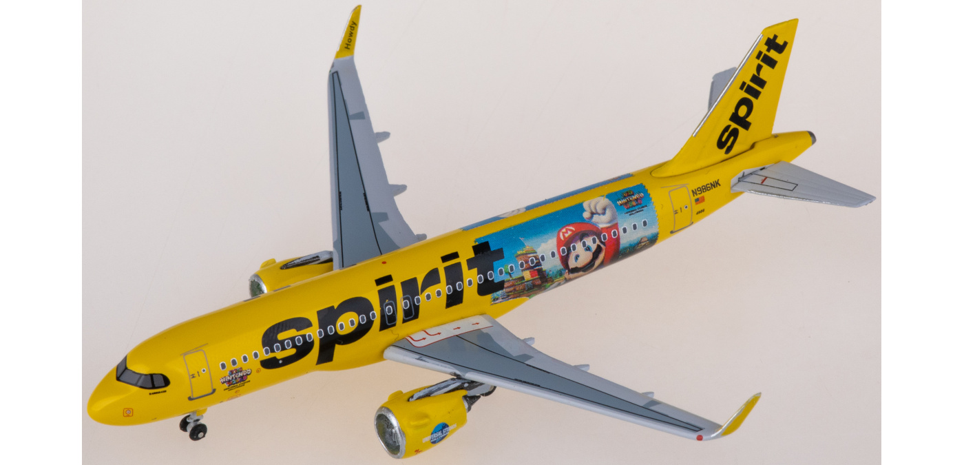 FYRS320NG Spirit Airlines 精神航空 Airbus A320neo N986NK AeroClassics 1:400 ...