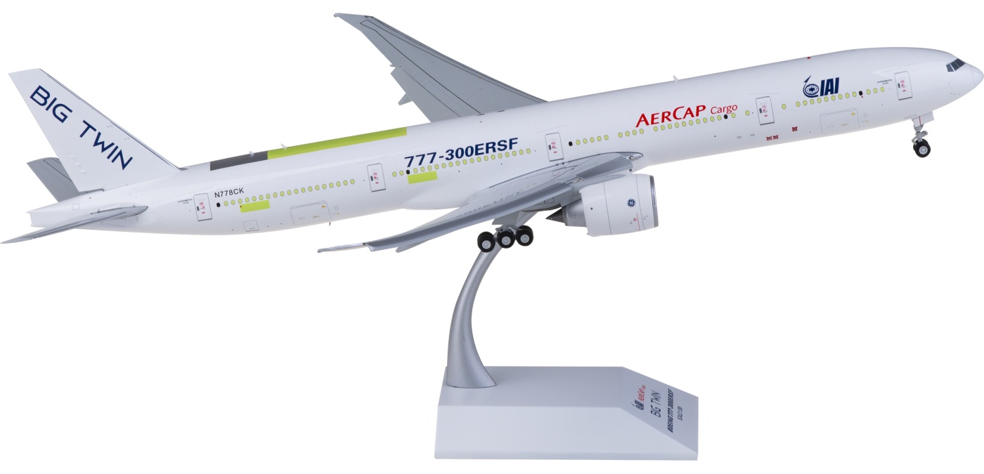 LH2457A Kalitta Air 卡利塔航空 Boeing 777-300ER N778CK 襟翼放下版 JC Wings 1:200 ...