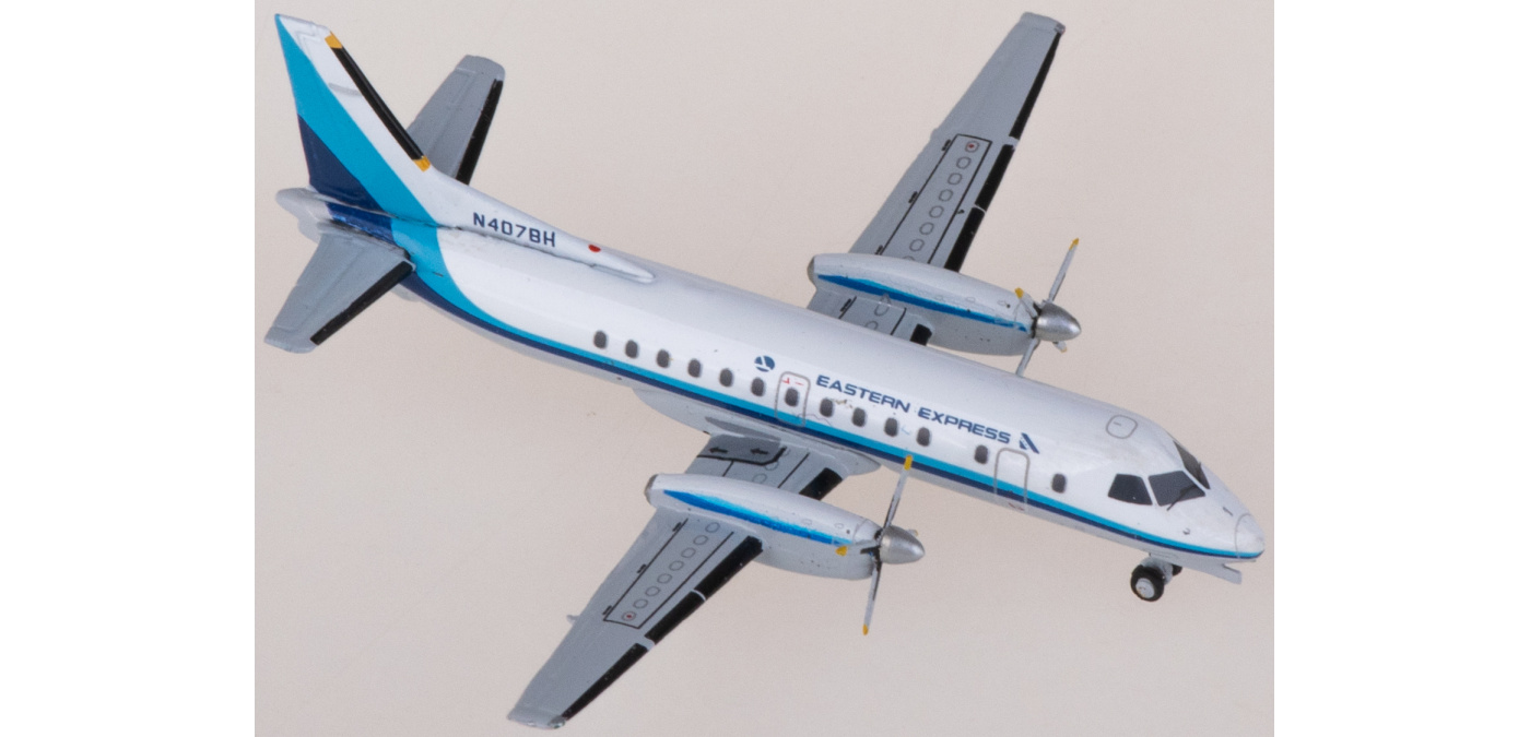 GJEAL1251 Eastern Express Saab 340A N407BH Geminijets 1:400 -飞机模型世界