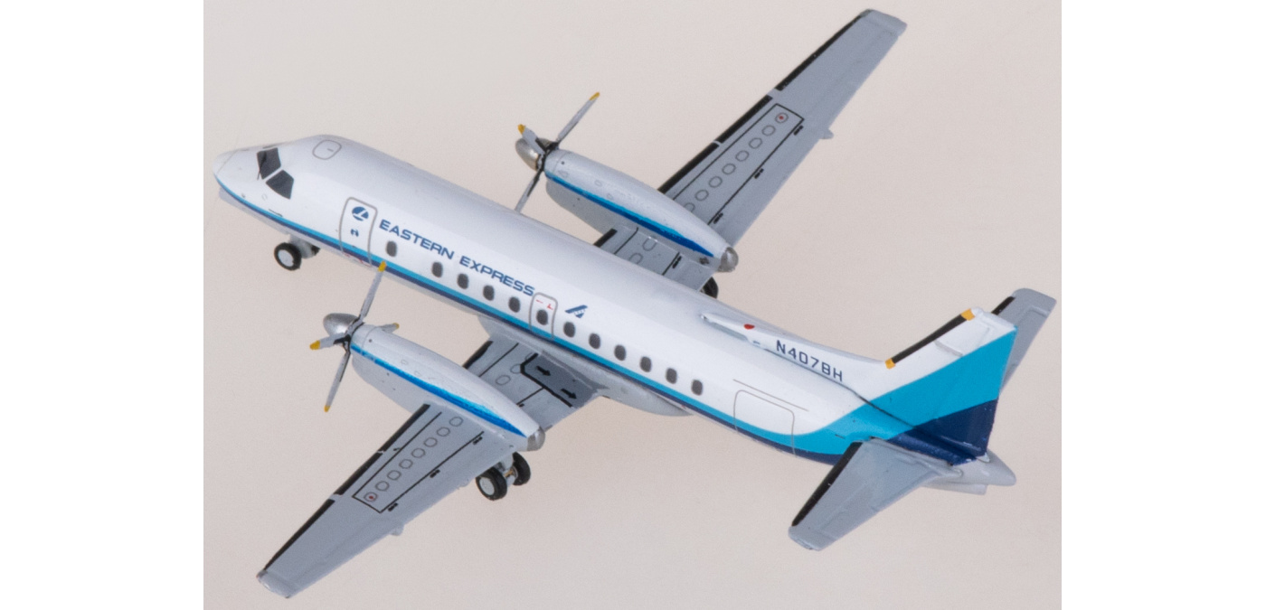 GJEAL1251 Eastern Express Saab 340A N407BH Geminijets 1:400 -飞机模型世界