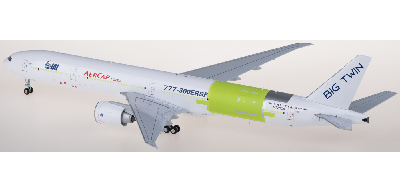 LH2457 Kalitta Air 卡利塔航空 Boeing 777-300ER N778CK JC Wings 1:200 -飞机模型世界