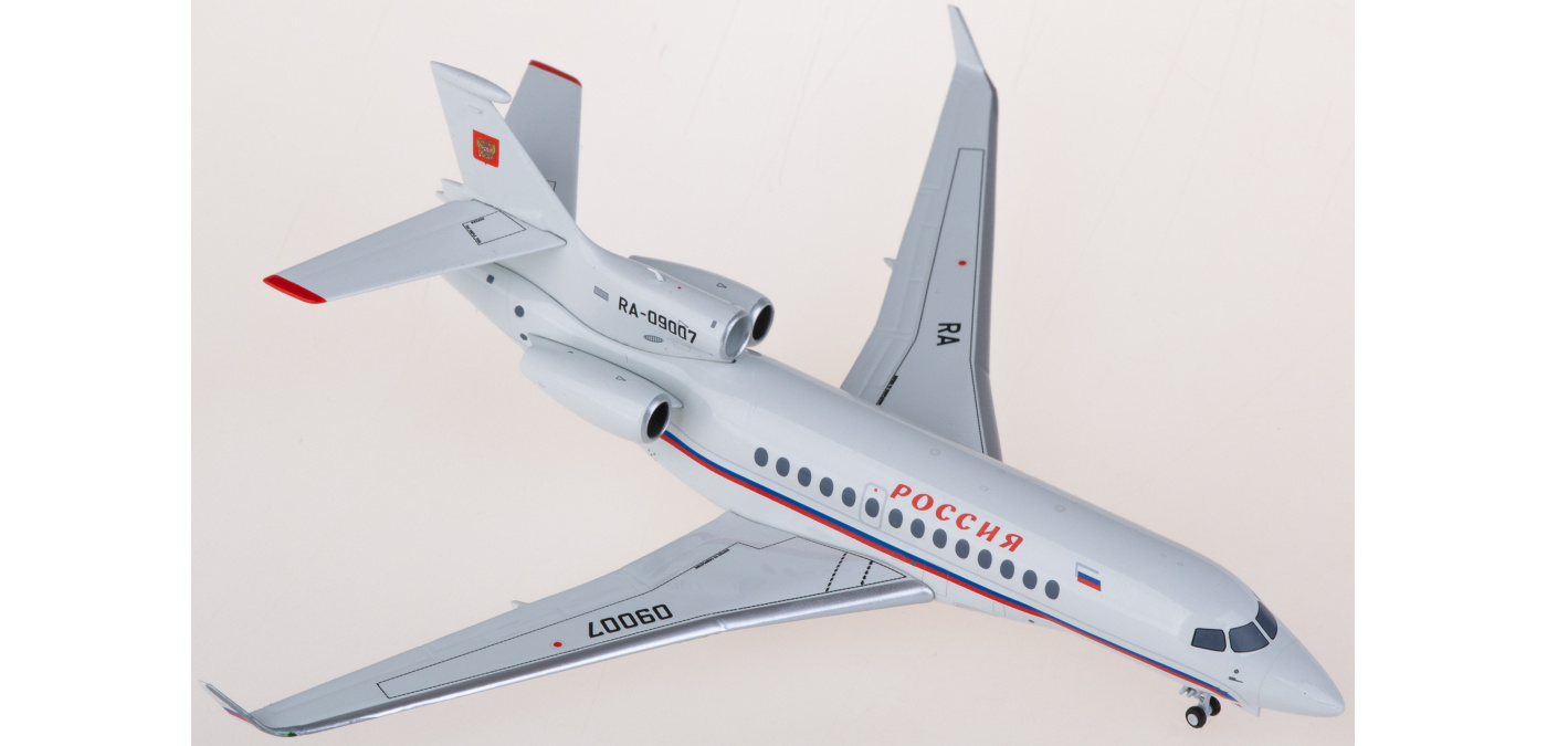 NG71013 POCCNR Dassault Falcon 7X RA-09007 NGmodels 1:200 -飞机模型世界