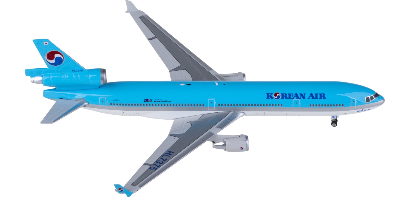 PH04592 Korean Air 大韩航空 McDonnell Douglas MD-11 HL7375 Phoenix 1:400 ...