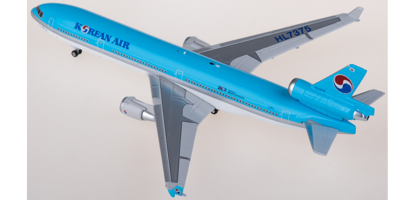 PH04592 Korean Air 大韩航空 McDonnell Douglas MD-11 HL7375 Phoenix 1:400 ...