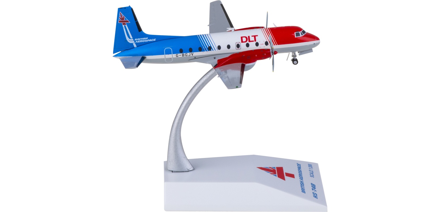 LH2273 DLT Hawker Siddeley HS 748 G-BGJV JC Wings 1:200 -飞机模型世界