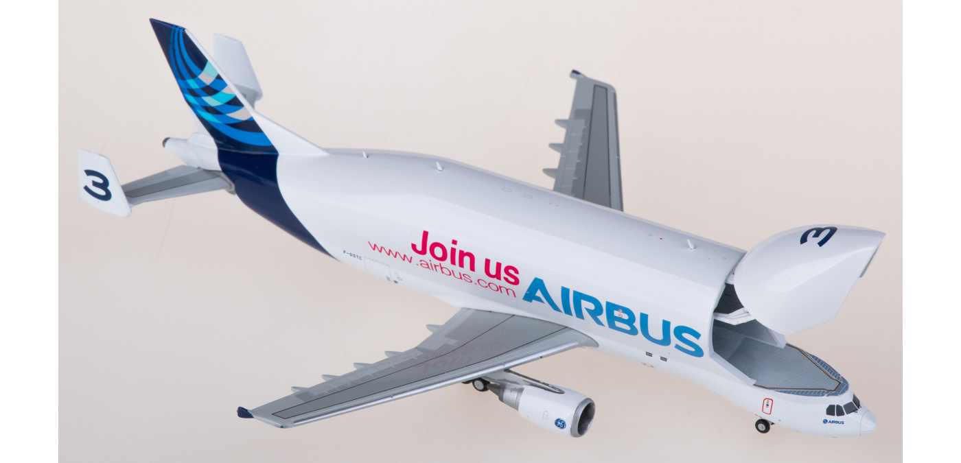 LH4380C Airbus A300-600ST F-GSTC Beluga 3 JC Wings 1:400 -飞机模型世界