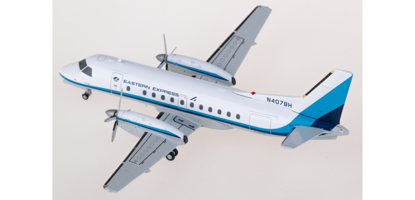 G2EAL1306 Eastern Express Saab 340A N407BH Geminijets 1:200 -飞机模型世界