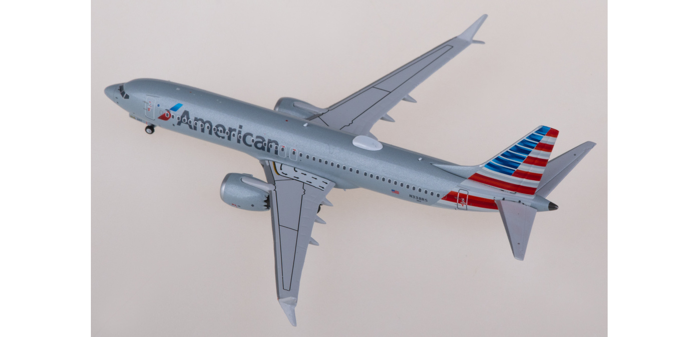 NG88033 American Airlines 美国航空 Boeing 737 MAX 8 N338RS NGmodels 1:400 ...