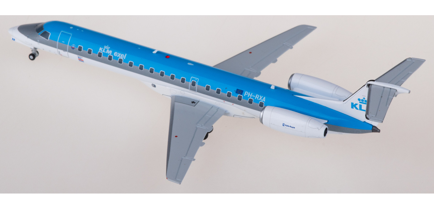 XX20134 KLM 荷兰皇家航空 Embraer ERJ-145 PH-RXA JC Wings 1:200 -飞机模型世界