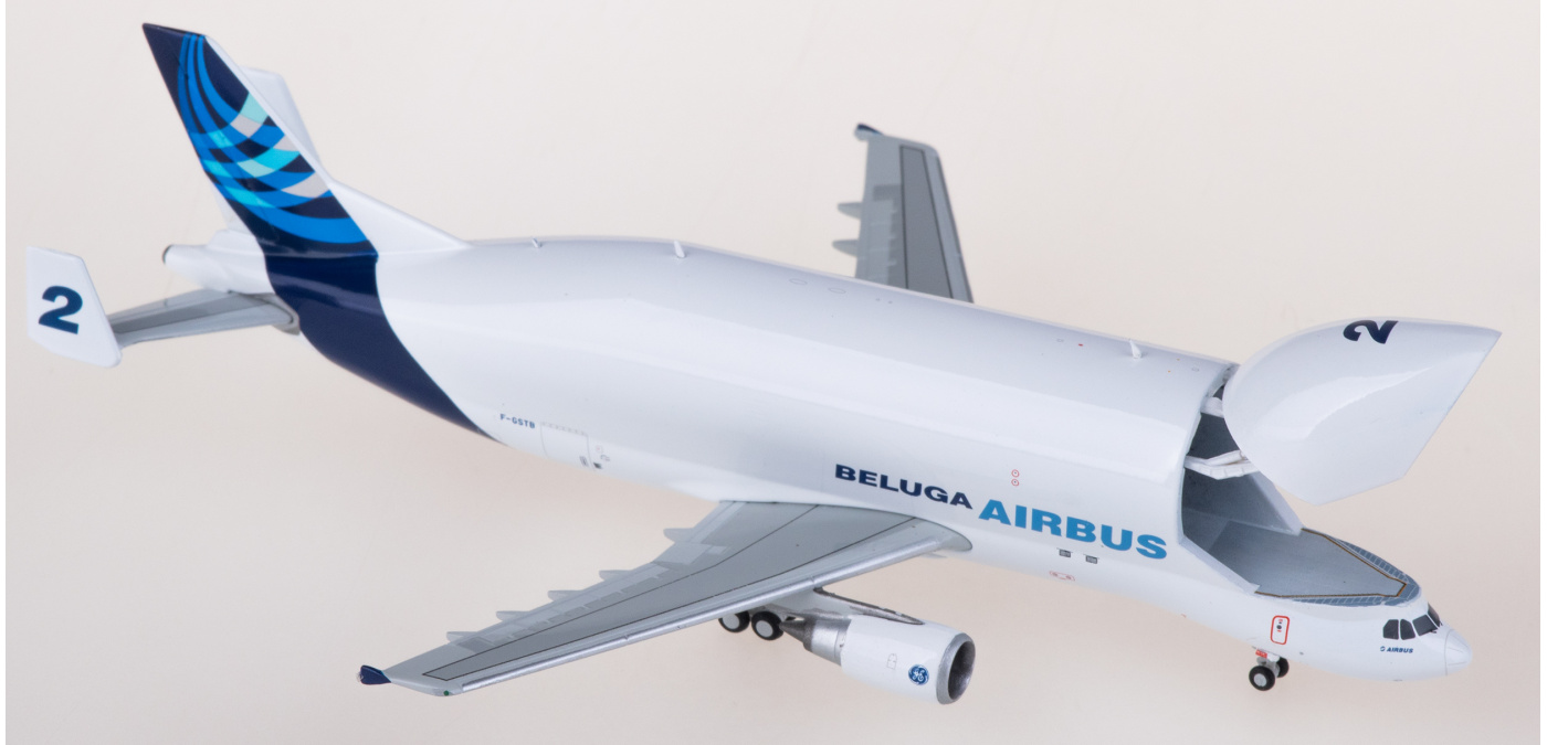 LH4379C Airbus A300-600ST Beluga 2 F-GSTB JC Wings 1:400 -飞机模型世界