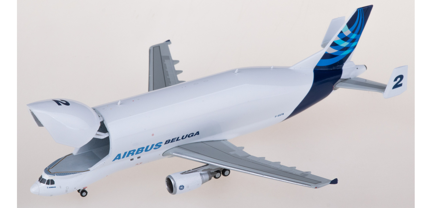 LH4379C Airbus A300-600ST Beluga 2 F-GSTB JC Wings 1:400 -飞机模型世界