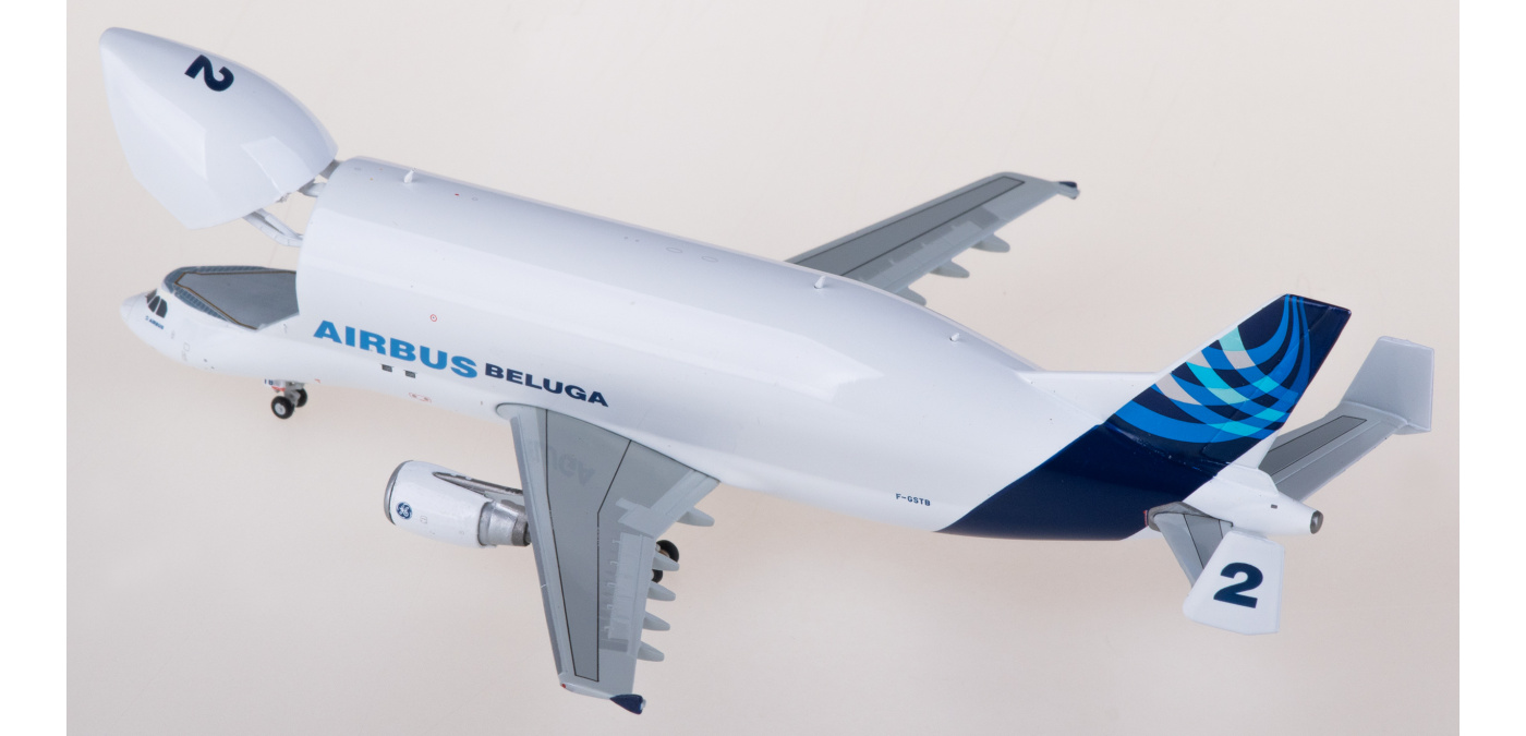 LH4379C Airbus A300-600ST Beluga 2 F-GSTB JC Wings 1:400 -飞机模型世界
