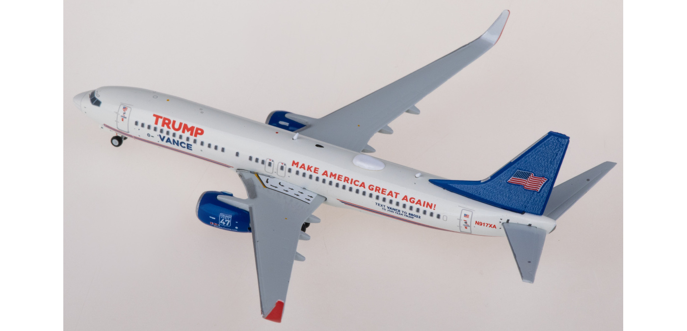 GJTRU2306 Eastern Air Lines 美国东方航空 Boeing 737-800W N917XA Trump Vance ...