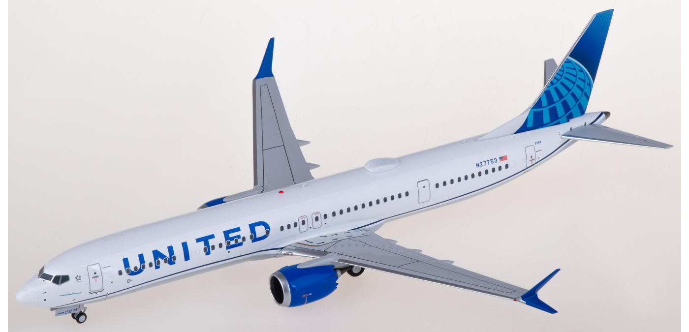 NG95001 United Airlines 美国联合航空 Boeing 737 MAX 10 N27753 NGmodels 1:200 ...