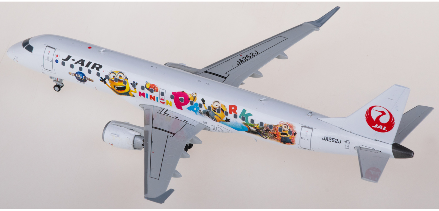 SA2010 J-Air Embraer ERJ-190STD JA252J JC Wings 1:200 -飞机模型世界