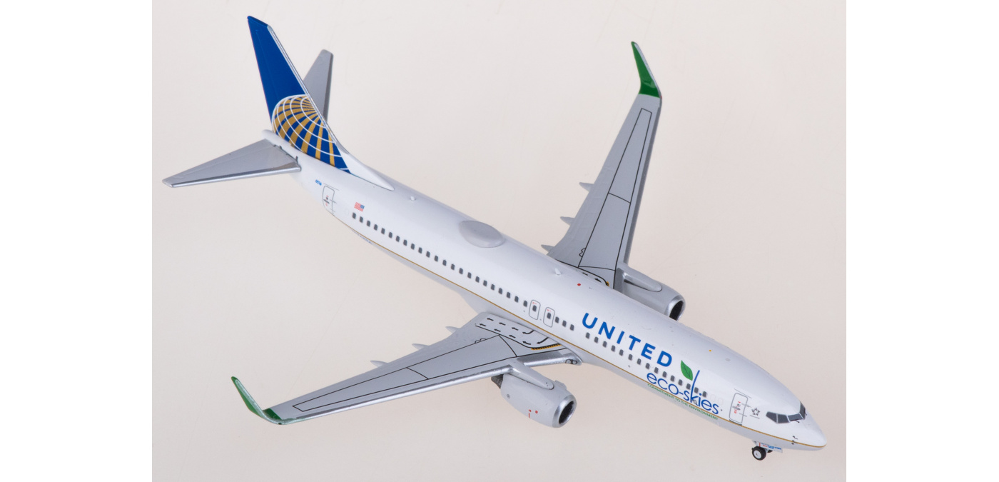 C0032 United Airlines 美国联合航空 Boeing 737-800 N76516 C Model 1:400 -飞机模型世界